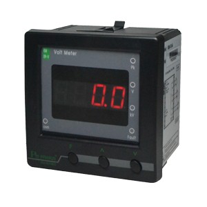 1 Phase Volt Meter True RMS เป็นมิเตอร์ที่วัดค่า Volt. สำาหรับ 1 เฟส