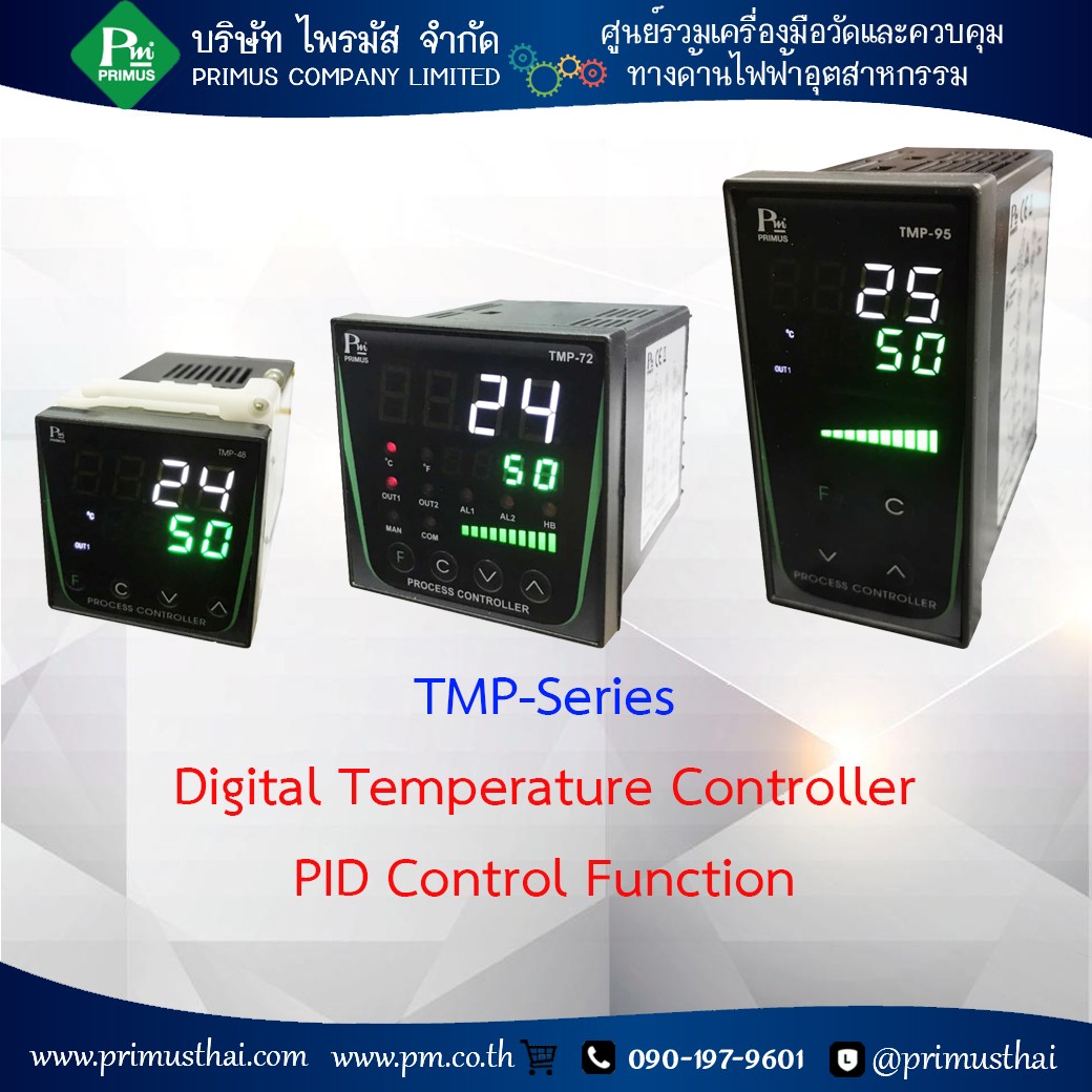 หน้าจอแสดง -Sb- (TMP-Series : Digital Temperature Controller PID ...