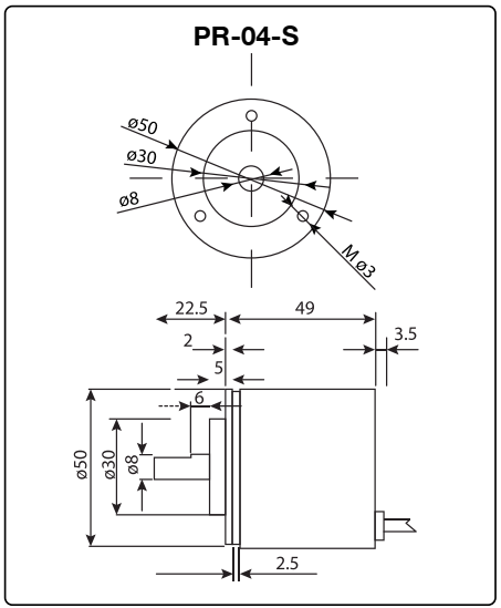 Programmable Increment Encoder Dia 50 mm. เป็นอุปกรณ์แปลงการหมุนแกนเพลาของ Encoder ออกมาเป็น ...