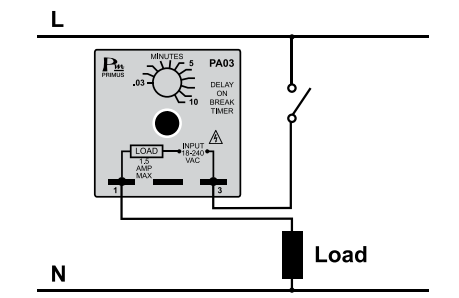 Delay On Break Timer