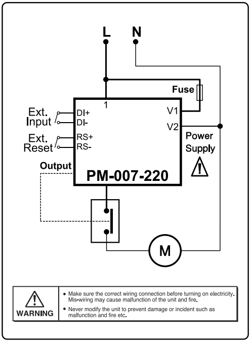 Dry Run and Load Protection Relay อุปกรณ์ป้องกัน Load ของ Motor เช่น ...