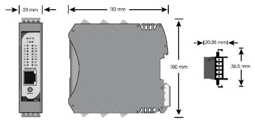 Modbus TCP I/O Module 8 Analog Output