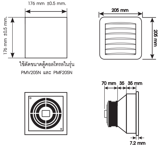 CABINET FILTER FAN เป็นพัดลมระบายความร้อนสำหรับตู้ไฟฟ้า, ตู้คอนโทรล มี ...