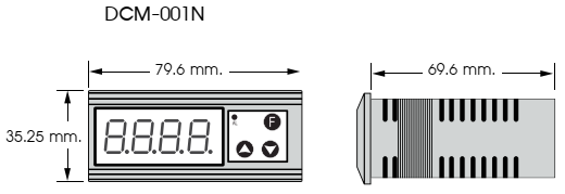 Mini Digital Tachometer and Line Speed Meter