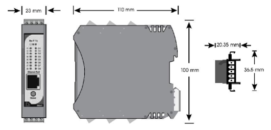 Modbus TCP I/O Module 16 Digital Input