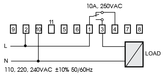 Single Phase Under and Over Voltage Relay รีเลย์สำหรับป้องกันแรงดันไฟตก ...