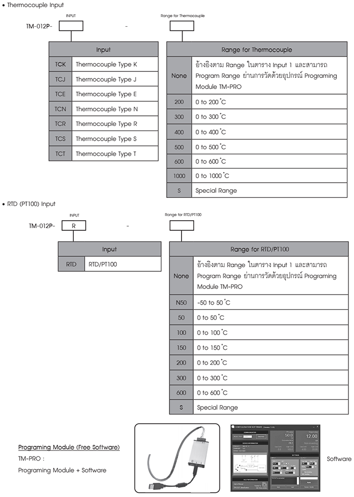 Temperature Transmitter 4-20mA เป็นตัวแปลงจากสัญญาณ Thermocouple และ ...