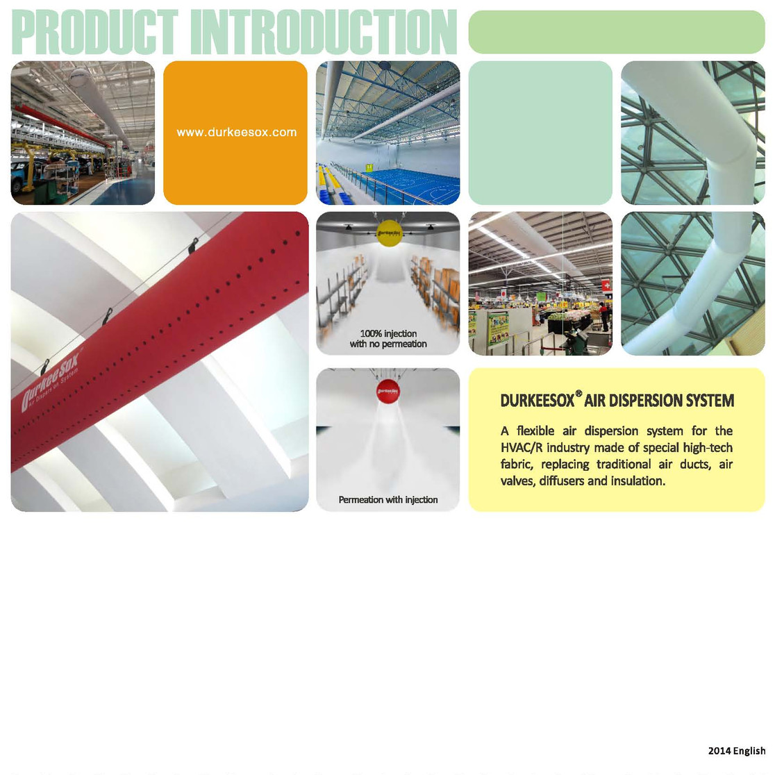 Durkeesox Thailand ท่อลมแอร์ผ้า (UL Standard)