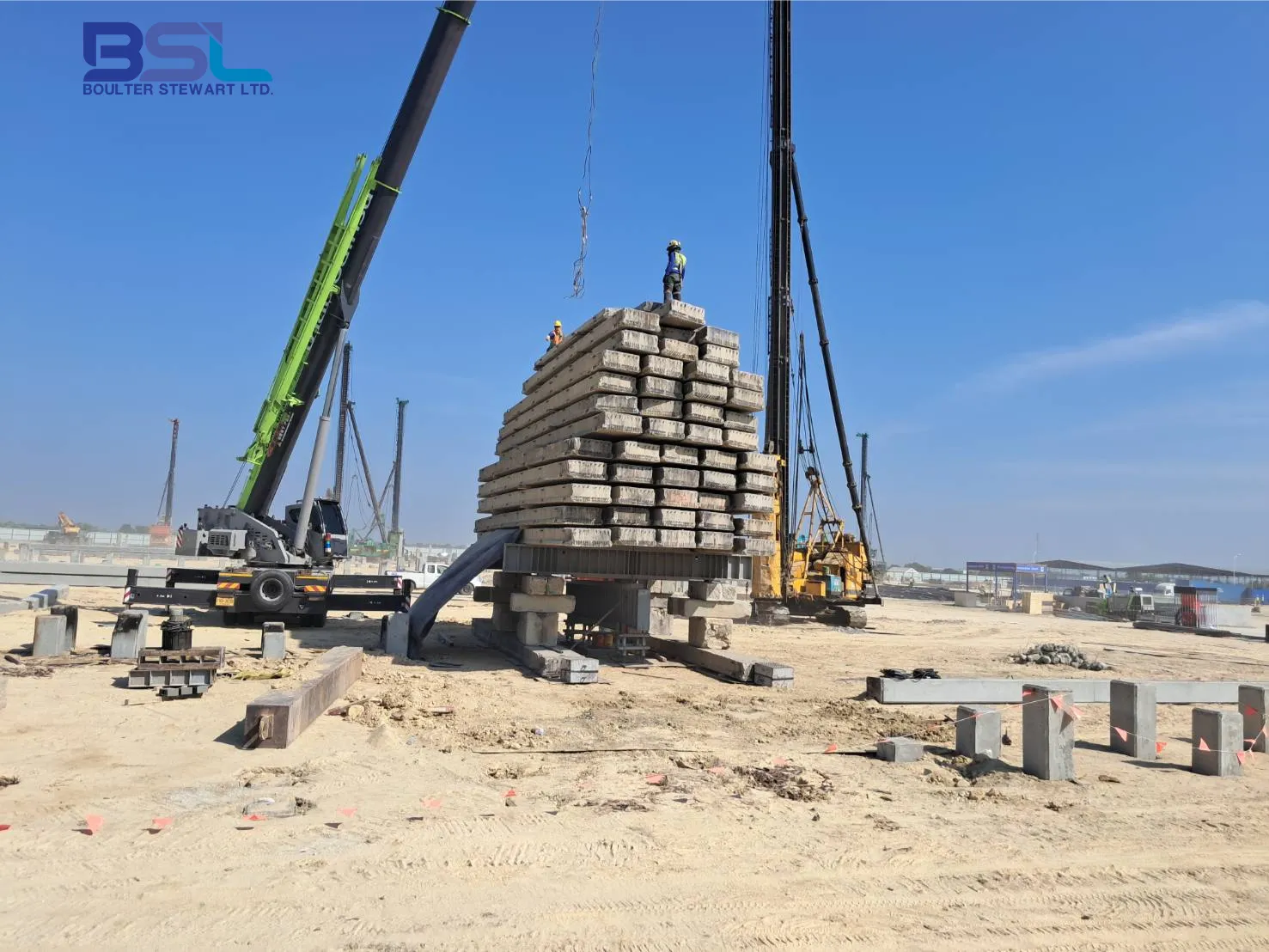 Static Pile Load Test - ทดสอบการรับน้ำหนักเสาเข็มแบบสถิตยศาสตร์