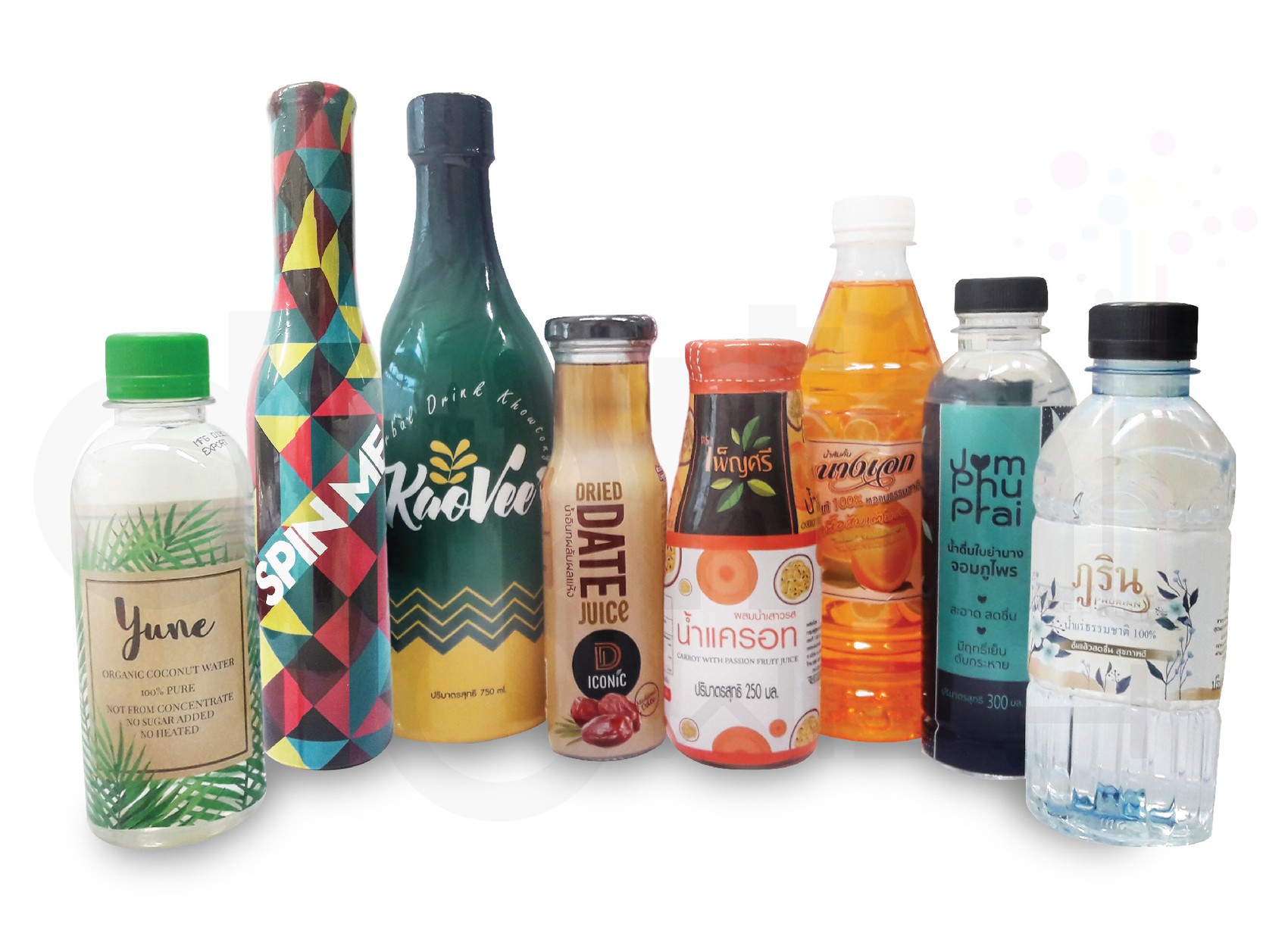 Shrink label for bottle