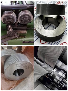 Diamond & Straight Serration Rolls