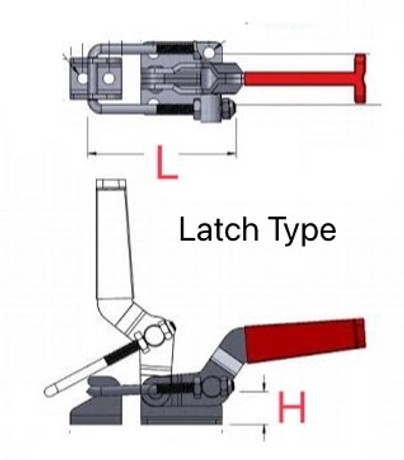 Toggle Clamp,Toggle Clamp จับชิ้นงาน,toggle clamp (แคลมป์นก)
