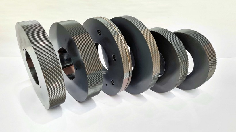 Diamond & Straight Serration Rolls