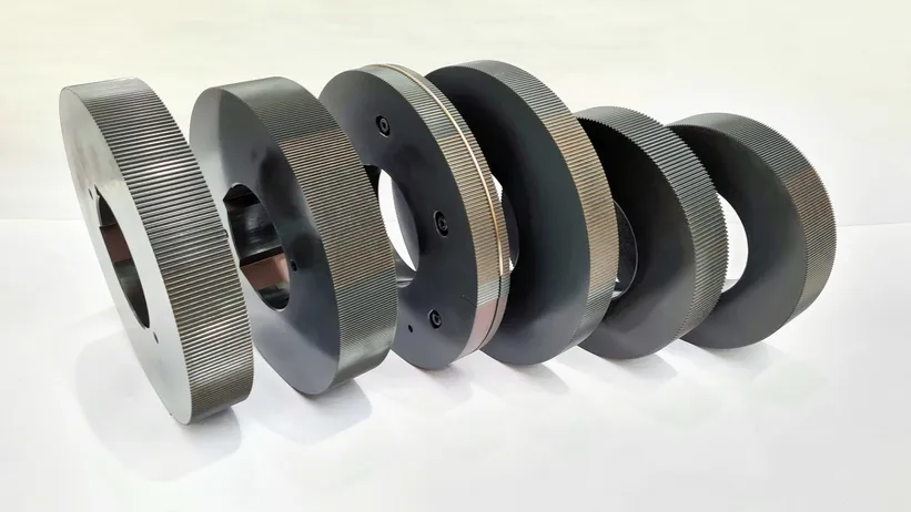 Diamond & Straight Serration Rolls