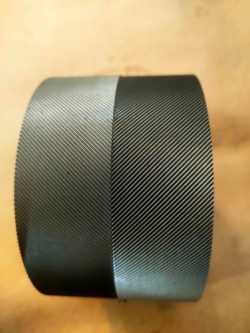 Diamond & Straight Serration Rolls