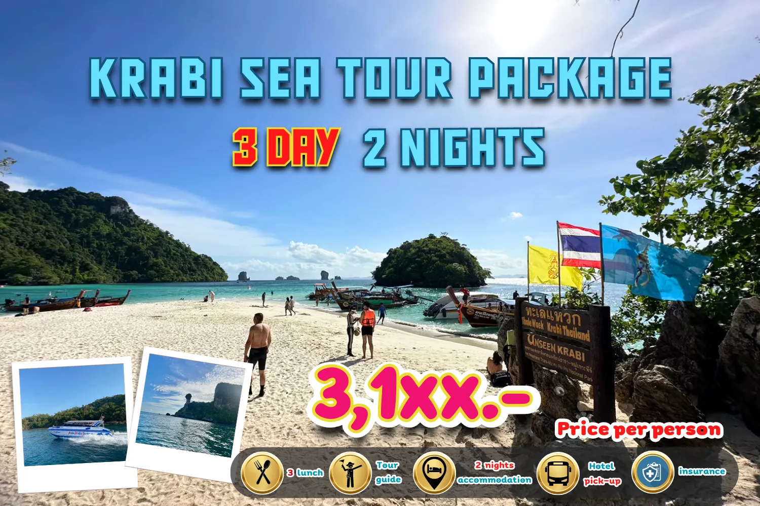krabi travel & tour, One Day tour krabi from krabi, Krabi island ...