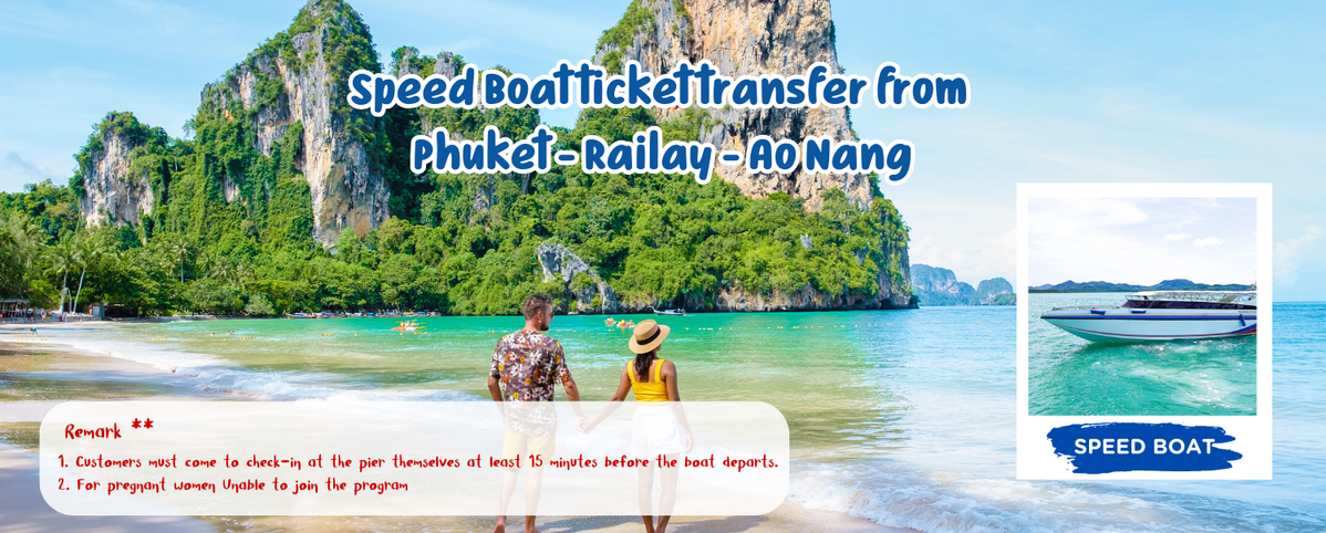 Speed boat transfer ticket from Phuket