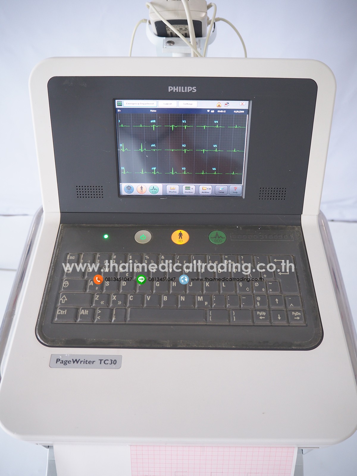 EKG Recorder Philips Page Writer TC30