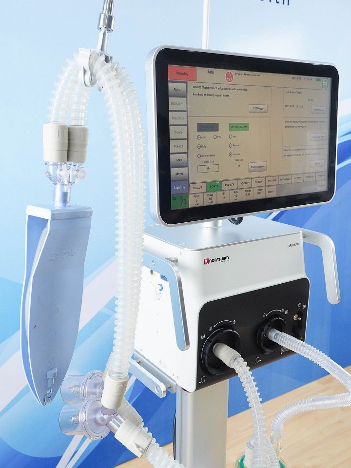เครื่องช่วยหายใจ Northern Meditec Crius V6