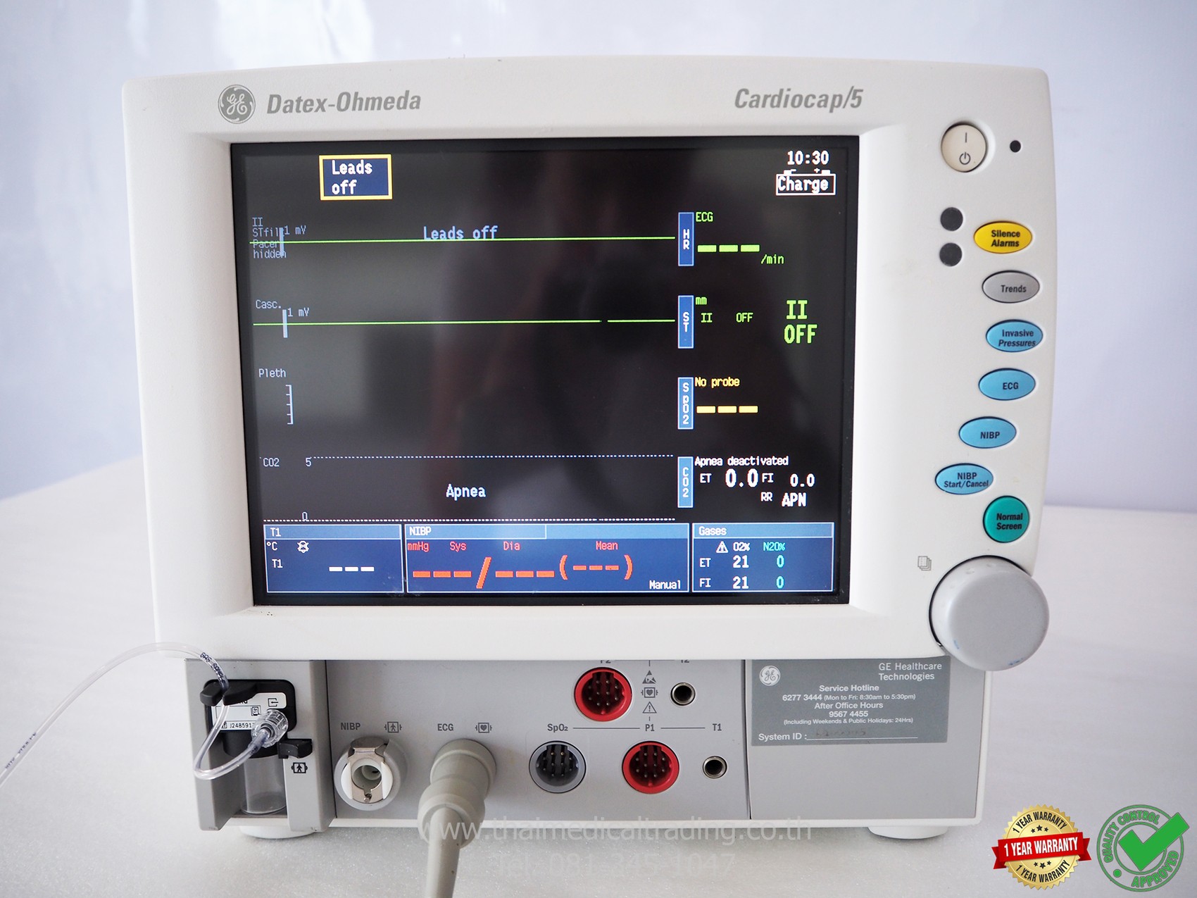เครื่อง Patient monitor GE Datex Ohmeda Cardiocap 5