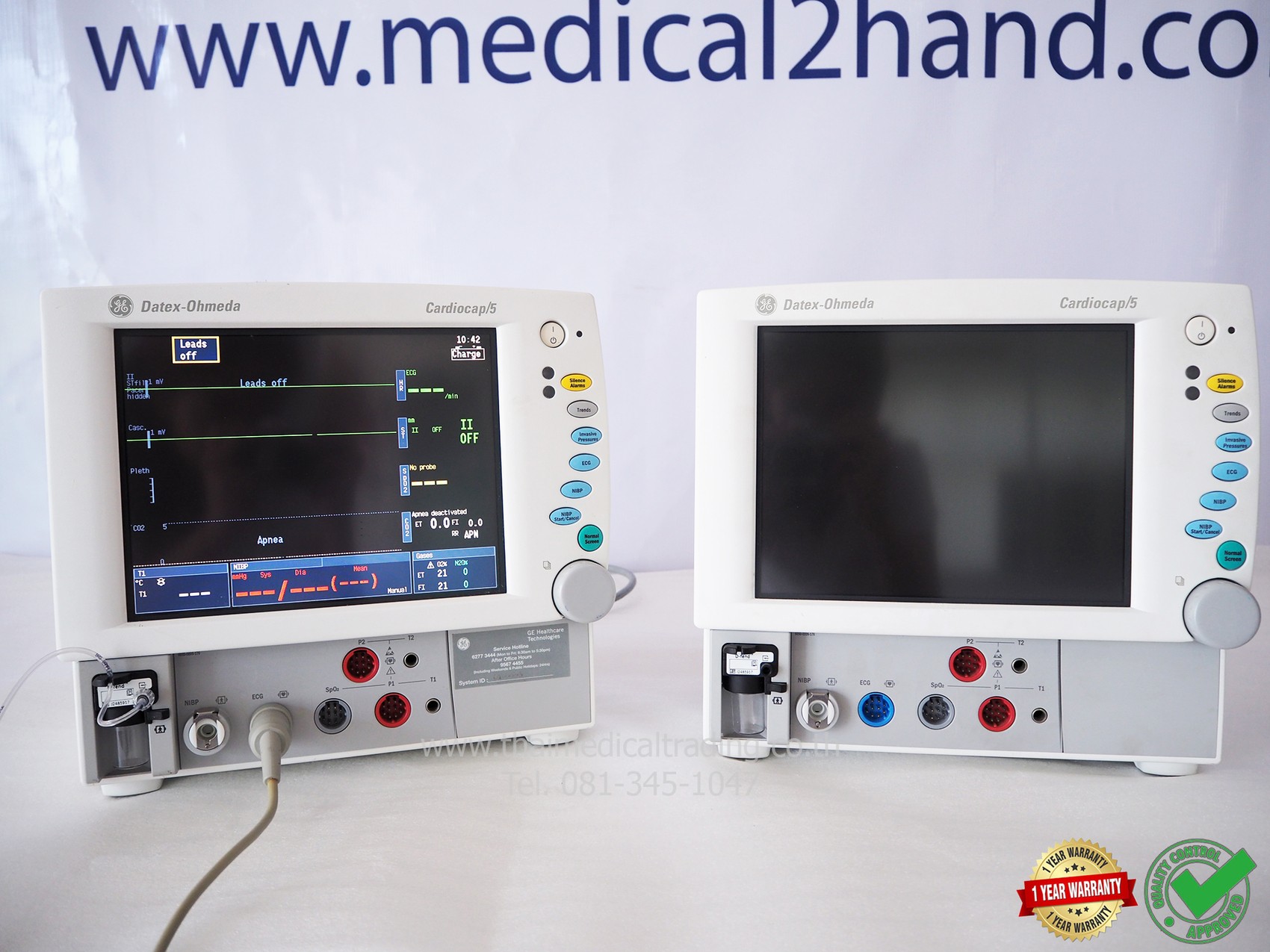 เครื่อง Patient monitor GE Datex Ohmeda Cardiocap 5