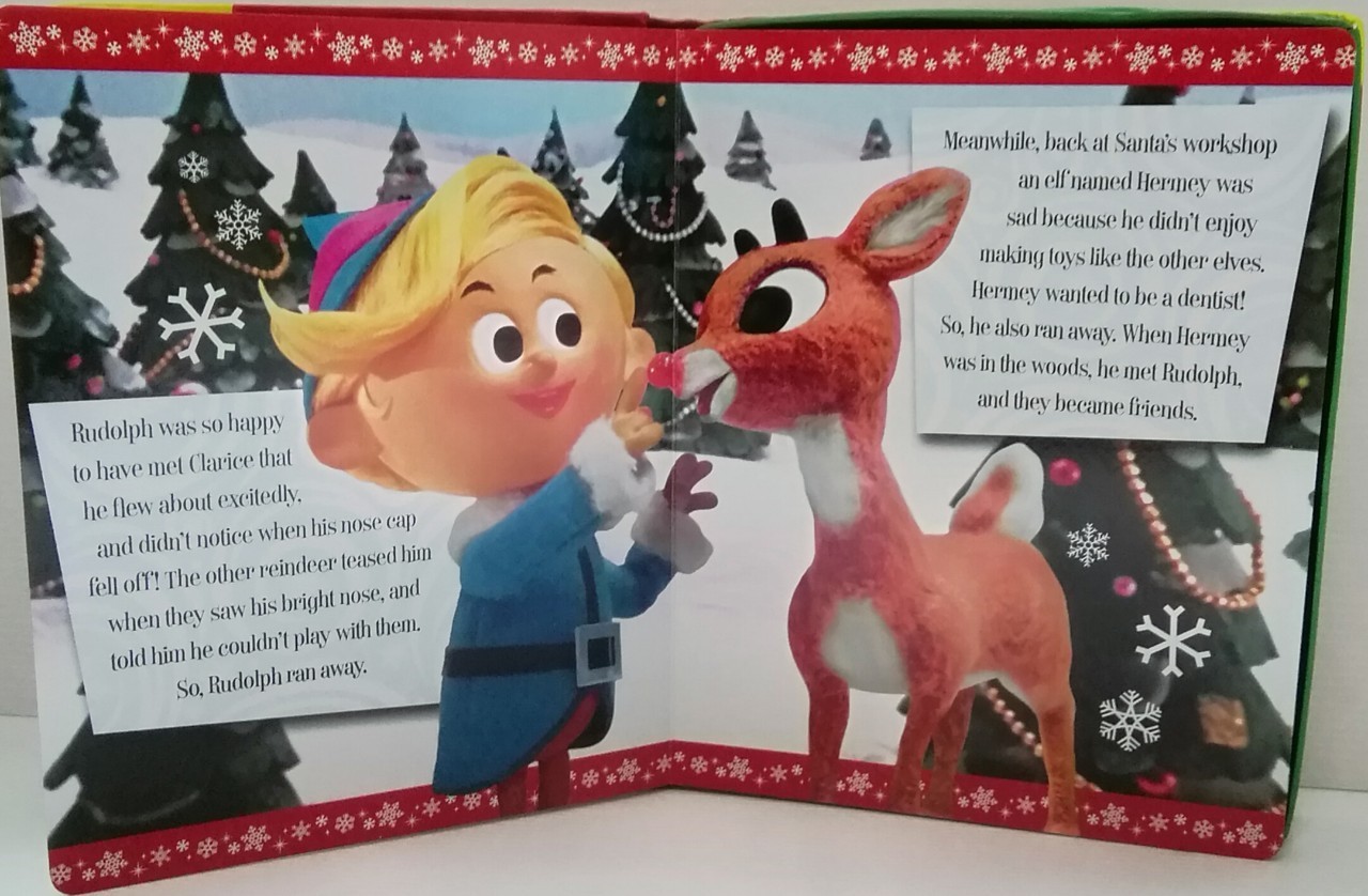 Rudolph the Red-Nosed Reindeer My Busy Book Board book