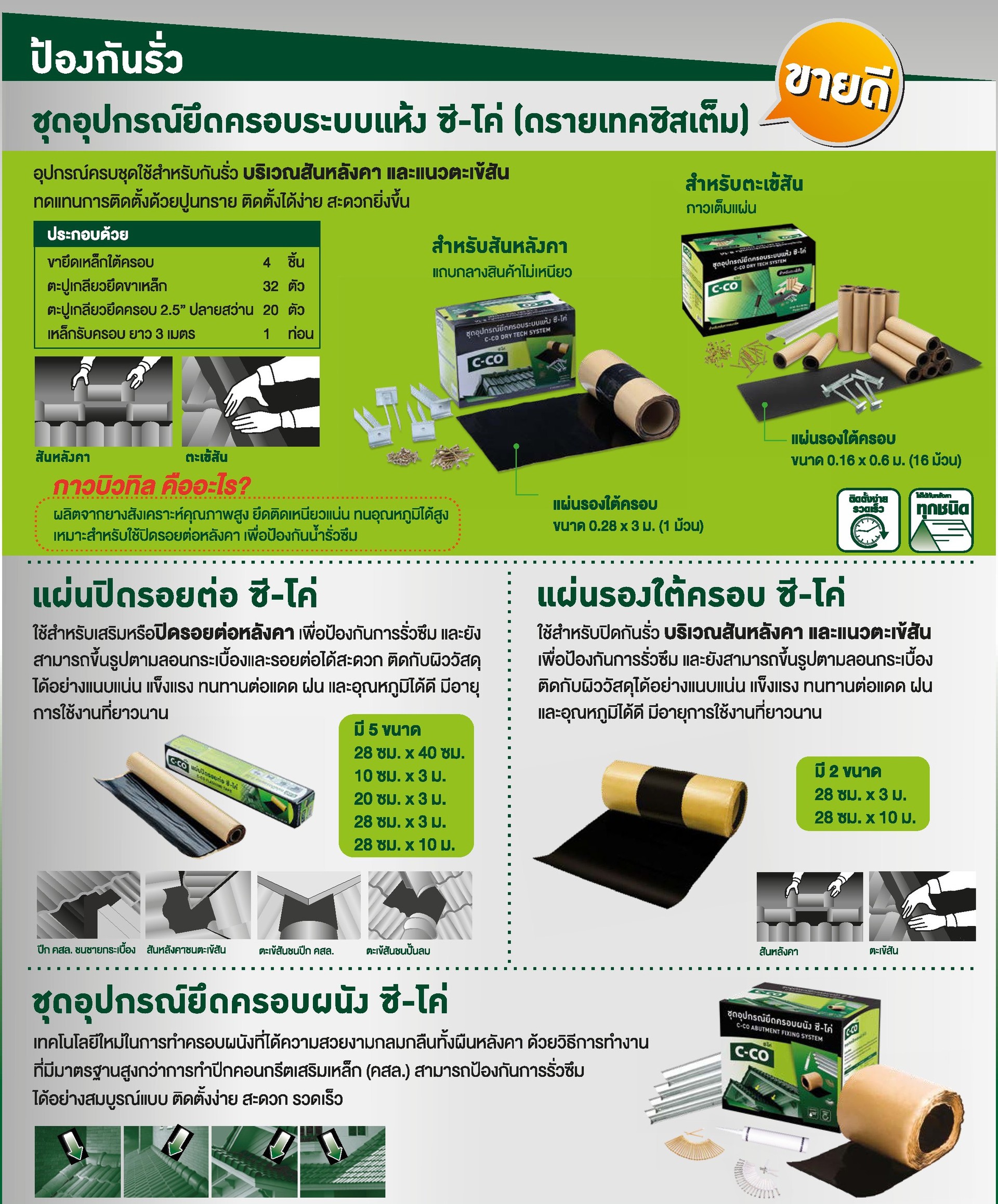 โปรโมชั่น ราคา ดรายเทค ซิสเต็ม Dry tech system SCG