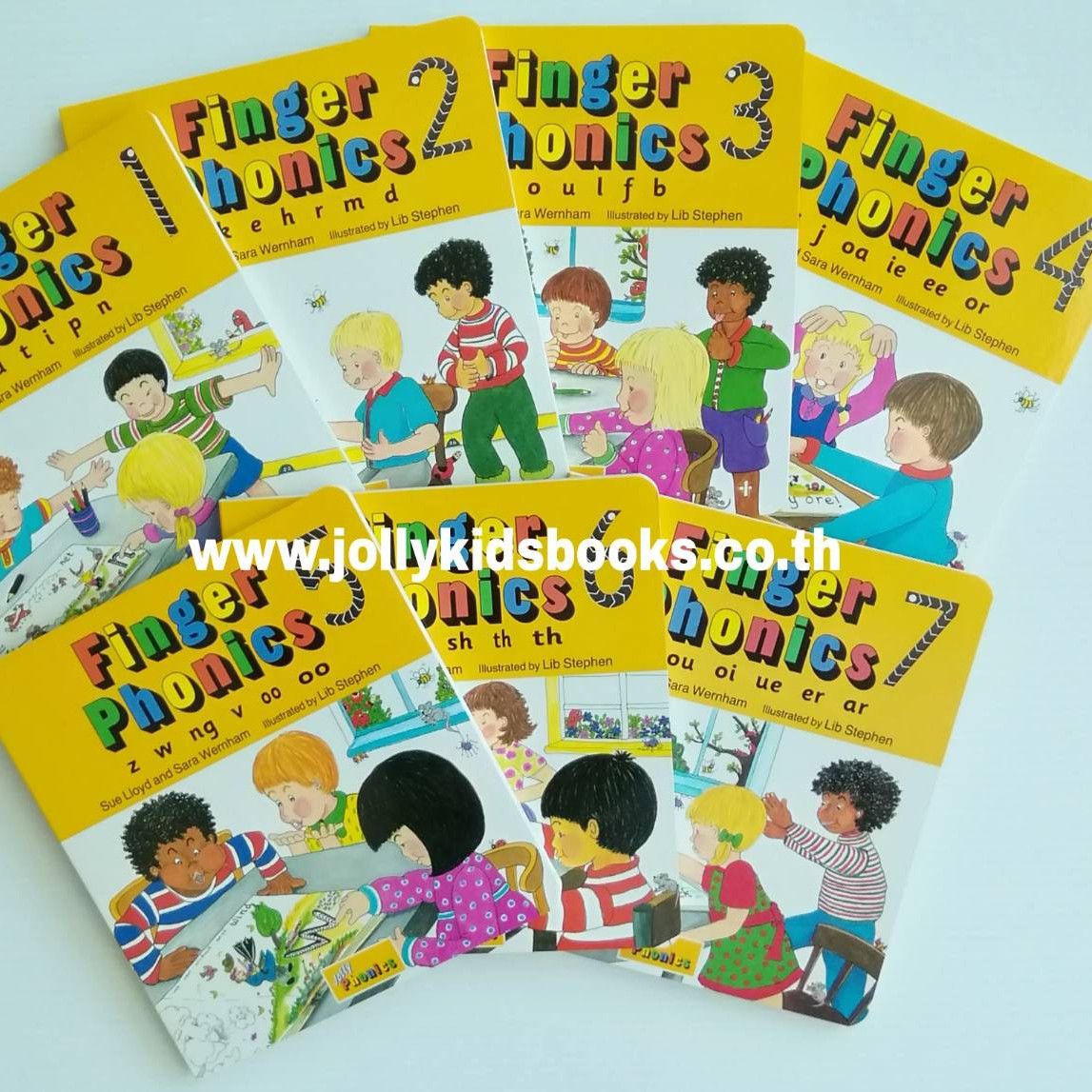 Finger Phonics set of books 1–7