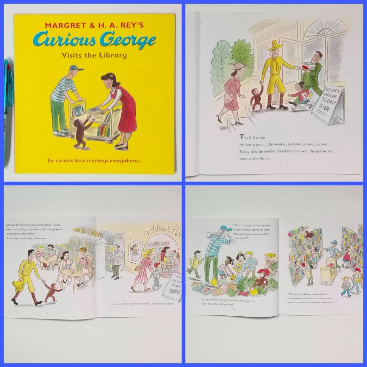 Curious George Visits the Library