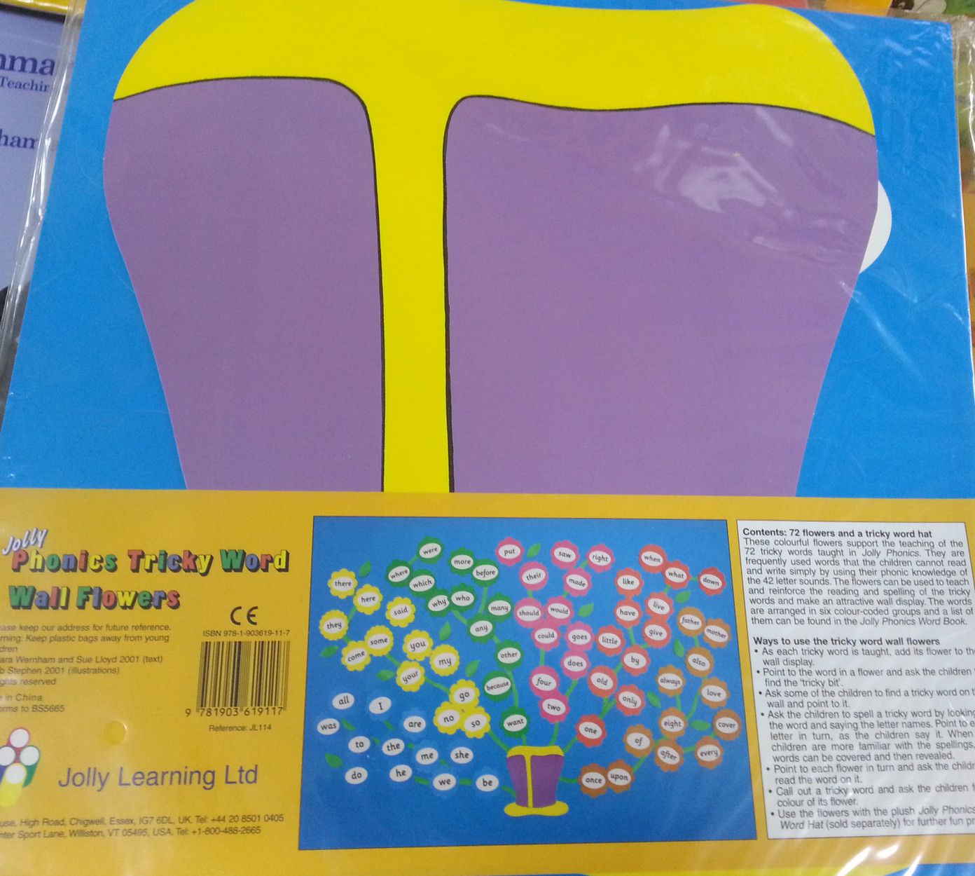 Jolly Phonics Tricky Word Wall