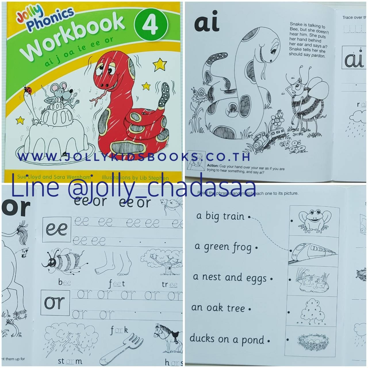 Jolly Phonics Workbooks 1-7