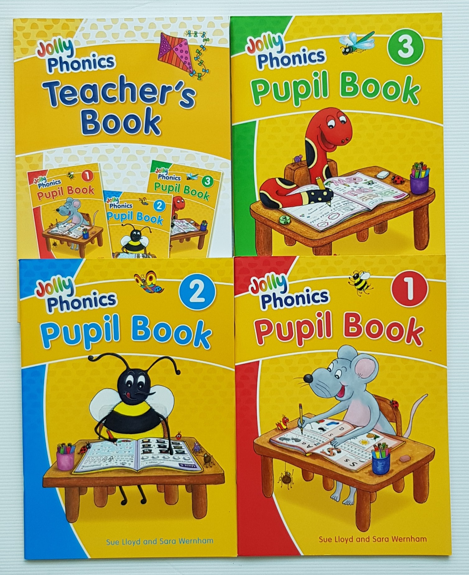 หนังสือ Jolly Phonics ทั้งหมด