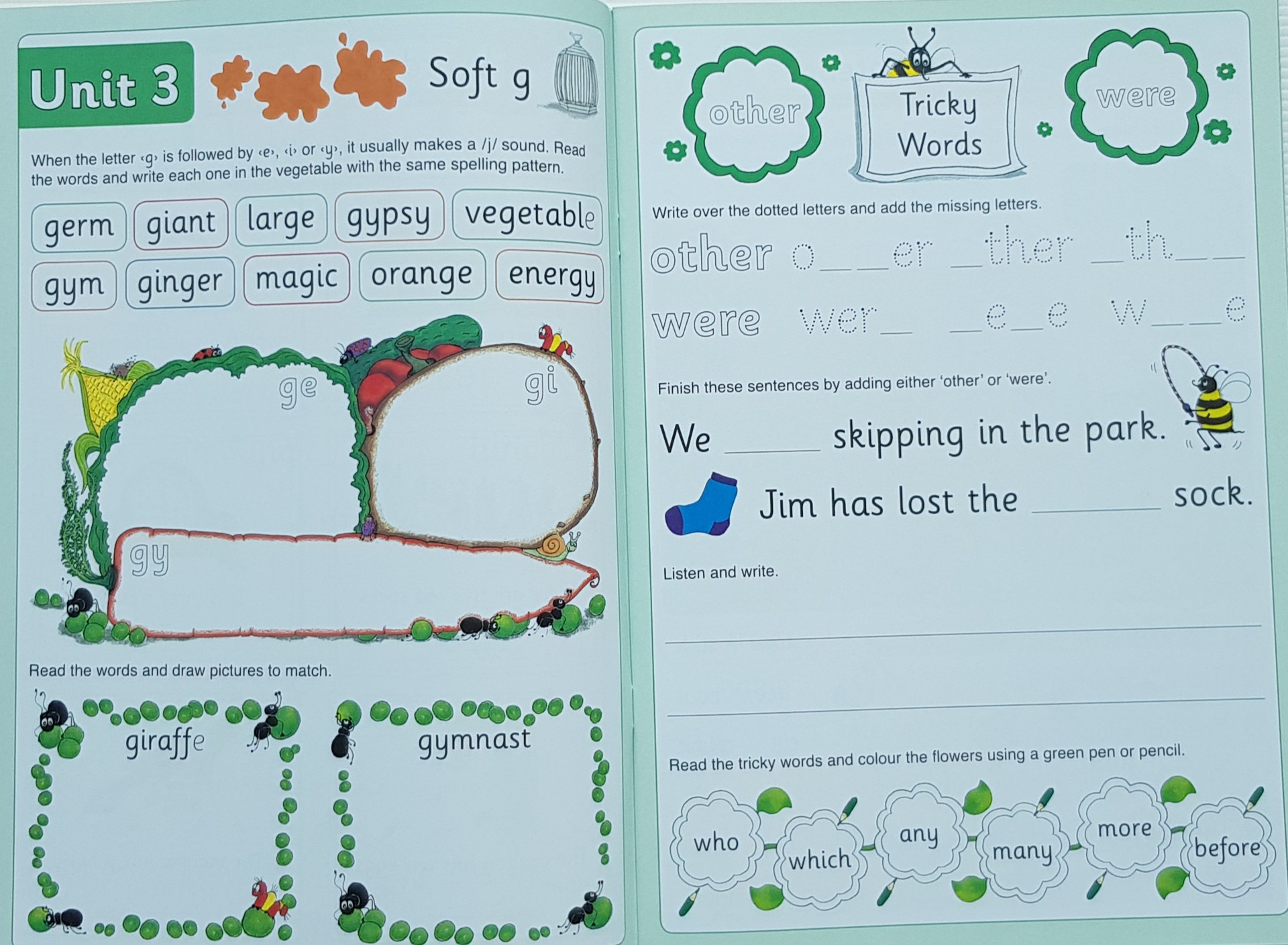 Jolly Phonics Pupil Book 3 (colour edition)