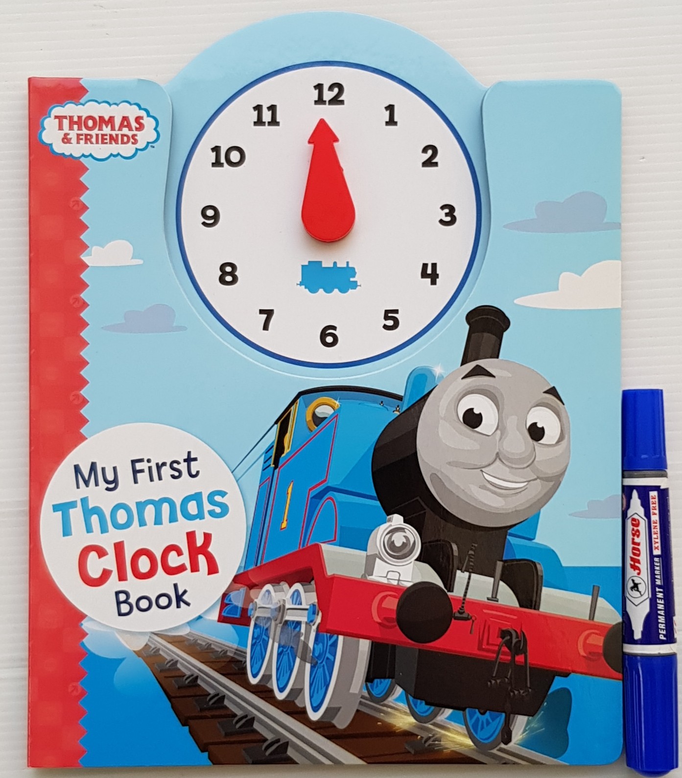 Thomas and friends clock book