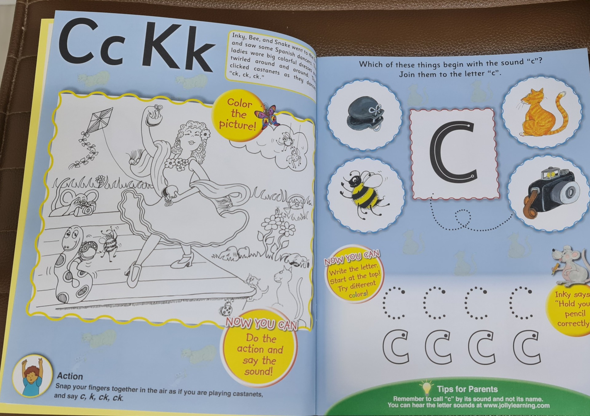 PP Jolly Phonics Activity Book 2: In Print Letters