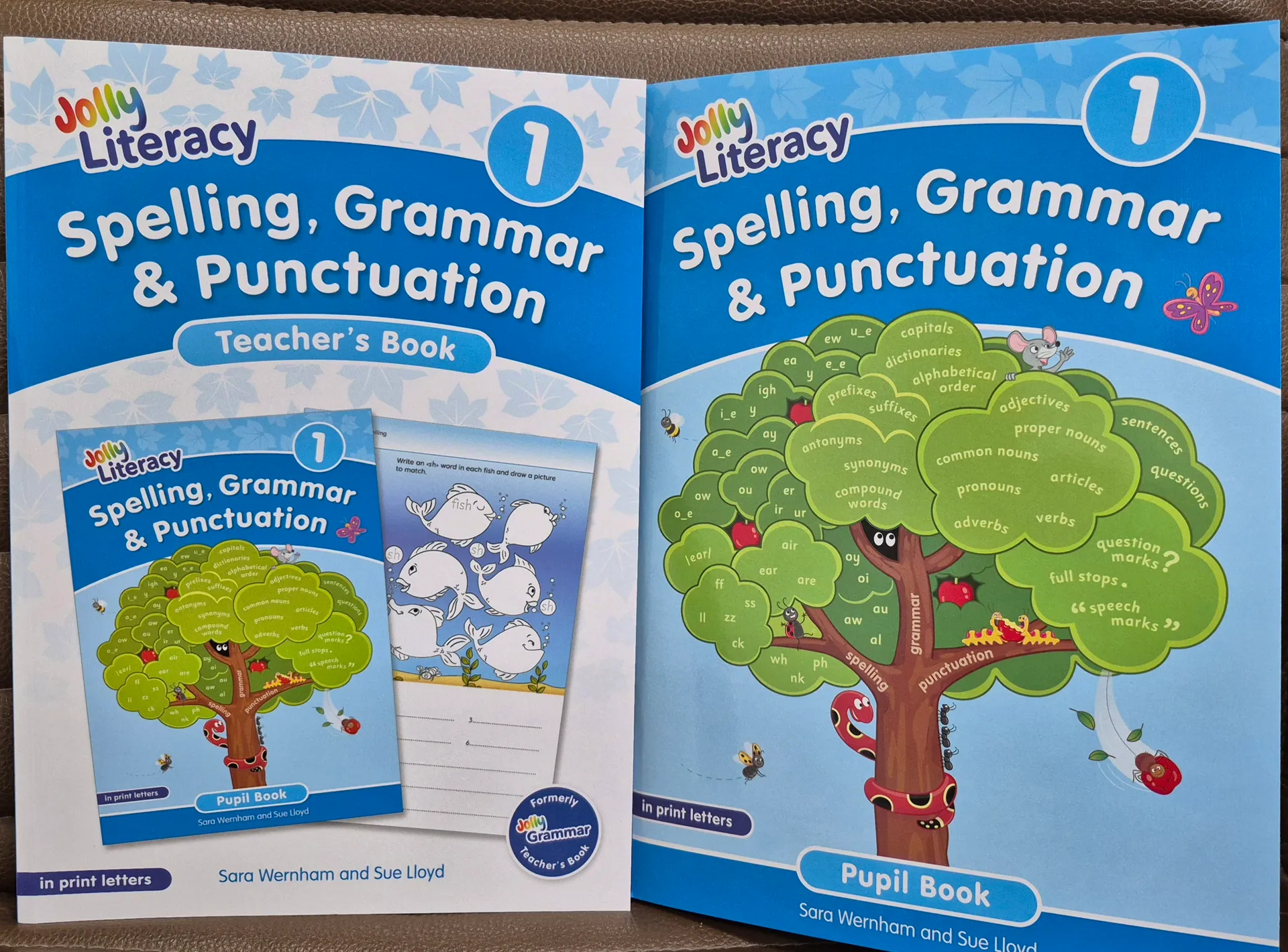 หนังสือ Jolly Phonics ทั้งหมด