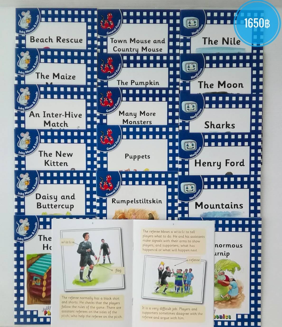 Jolly Phonics Readers, Complete Set Blue Level (pack of 18)