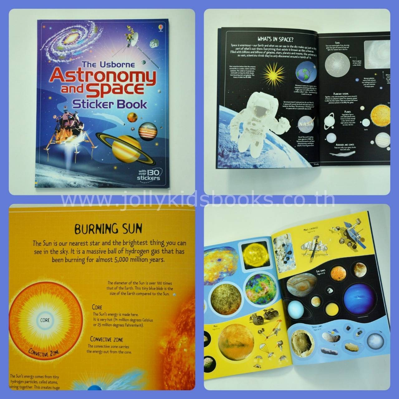 Astronomy and Space Sticker Book