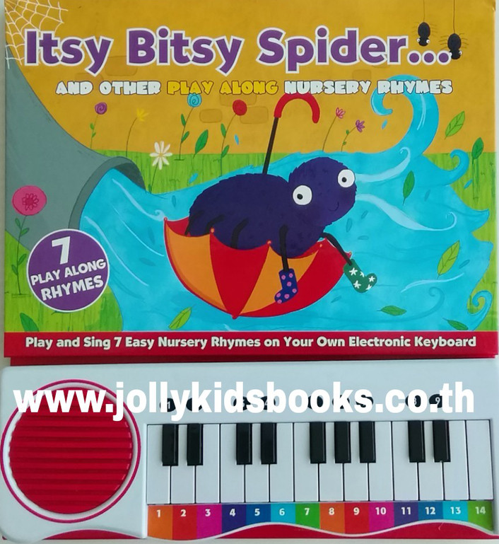 Nursery Rhymes Itsy Bitsy Spider: Novelty Activity Book