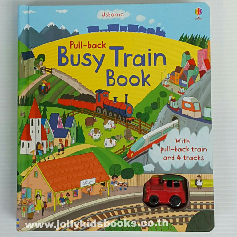 Pull-back Busy Train (Pull-back Series)