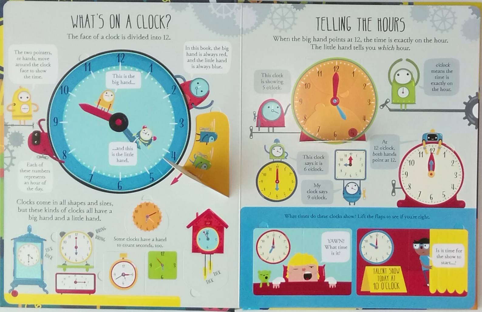 Lift-the-Flap Telling the Time