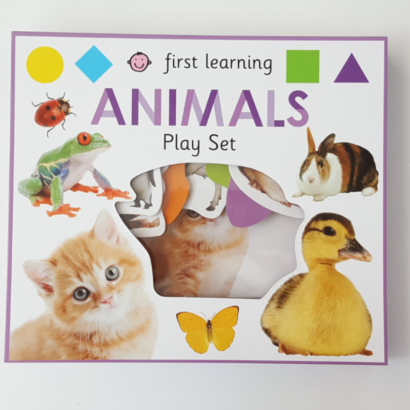 First Learning Animals Play Set