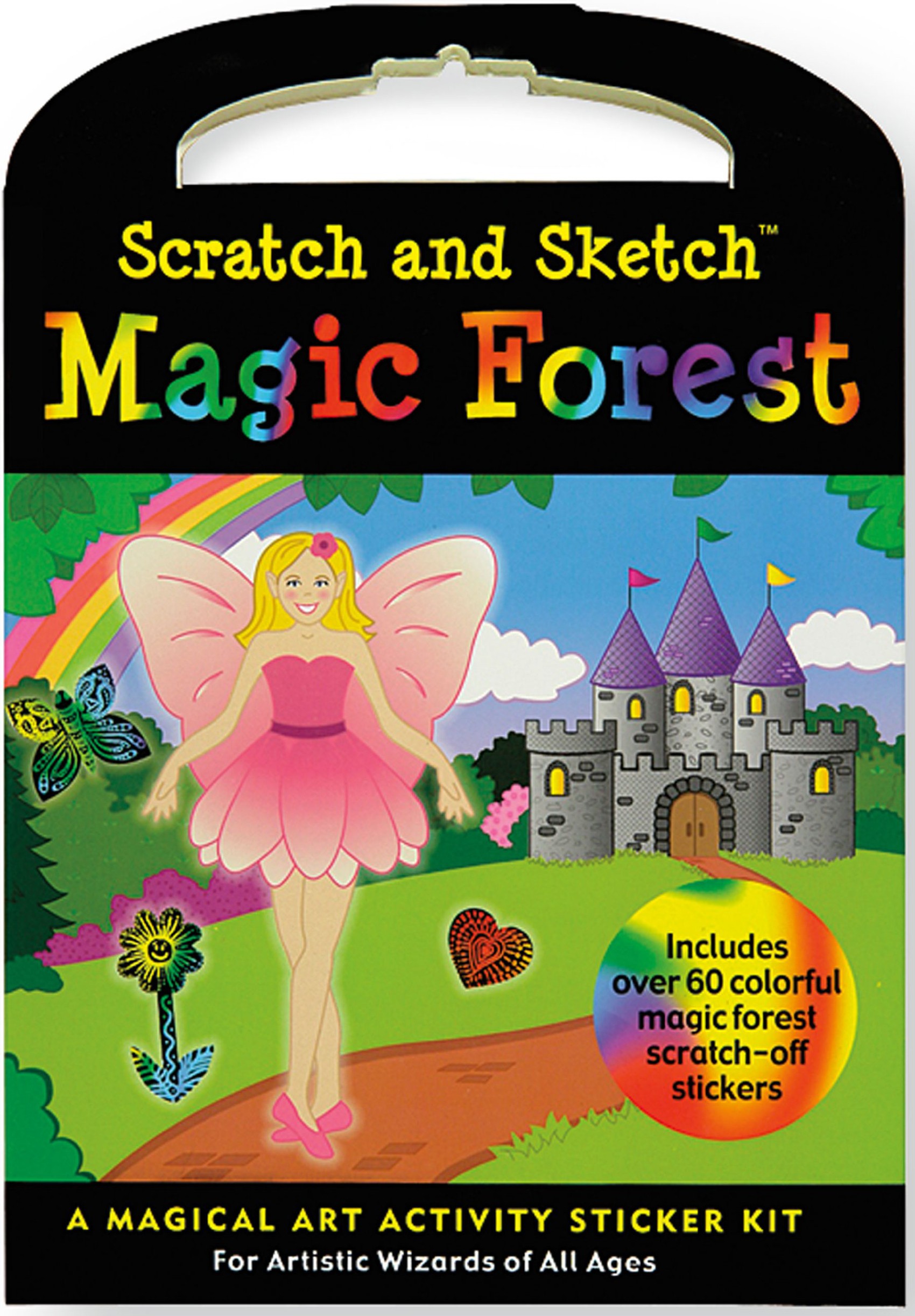 Magic Forest Scratch & Sketch Sticker Kit (Scratch and Sketch)