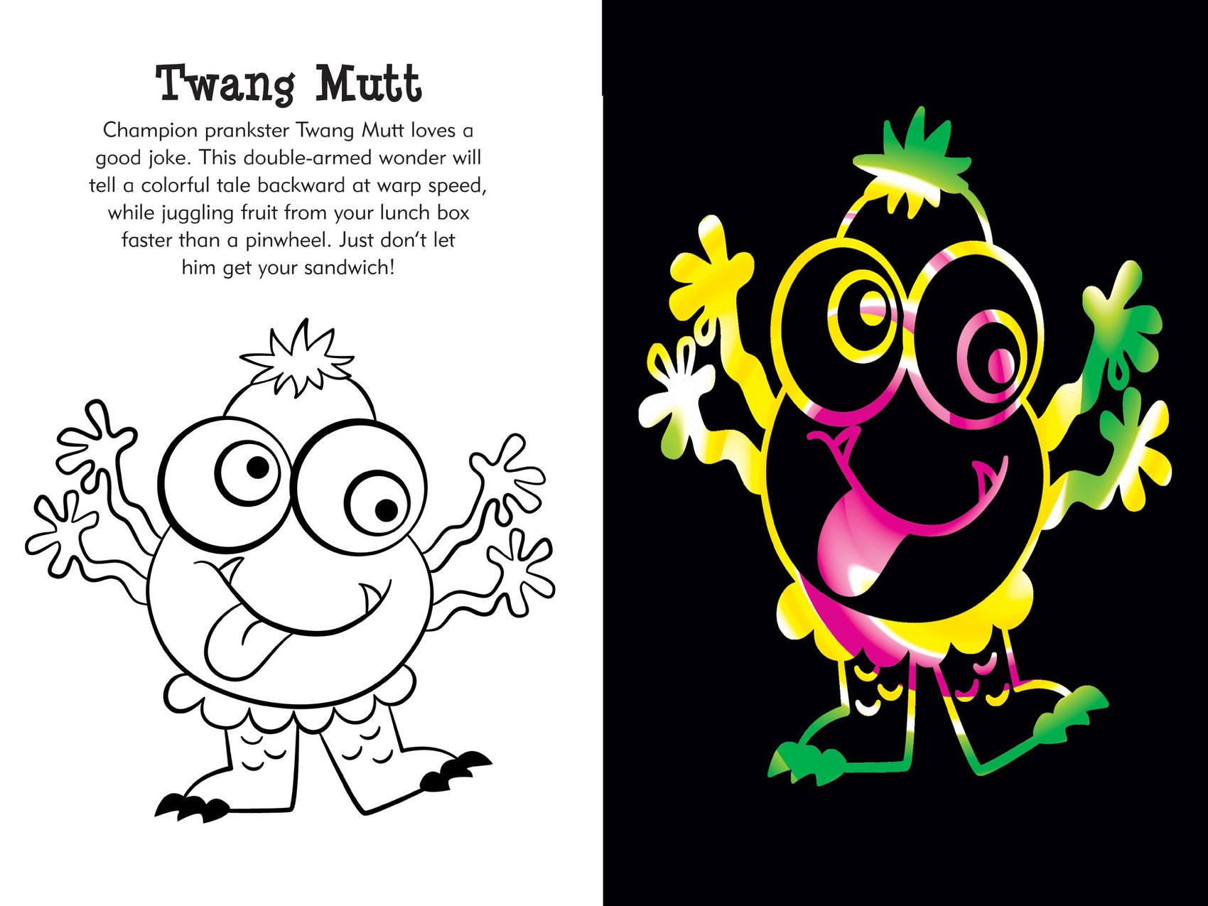 Monsters Scratch and Sketch: An Art Activity Book for Creative Kids of ...