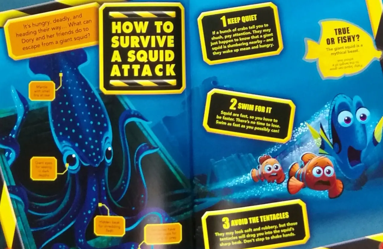 squid finding dory