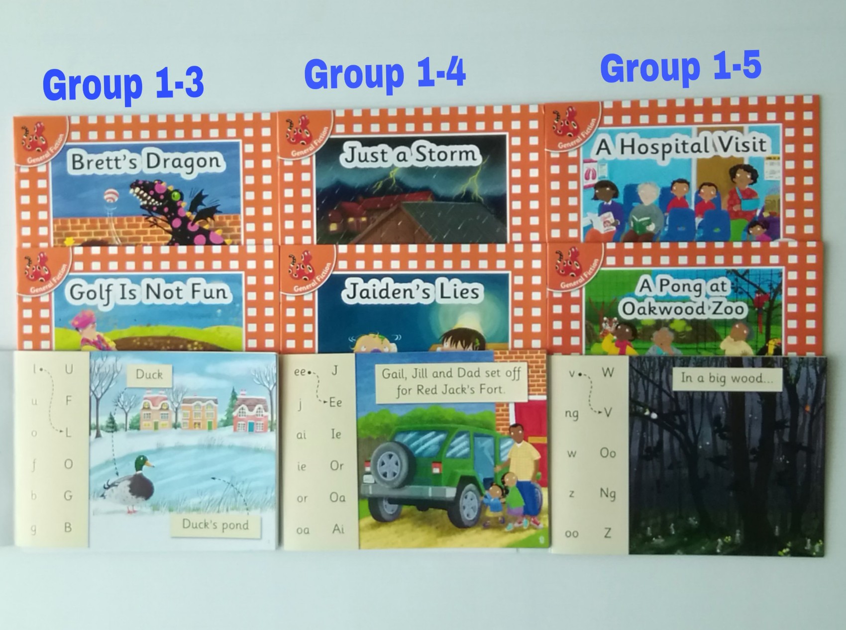 Decodable Readers Orange Comp Set x21