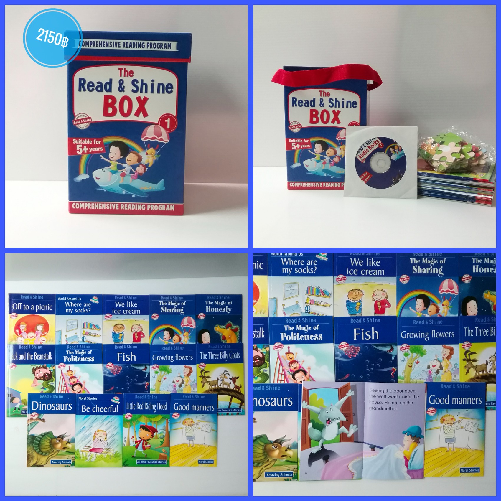 The Read & Shine Box 1 suitable for 5 years