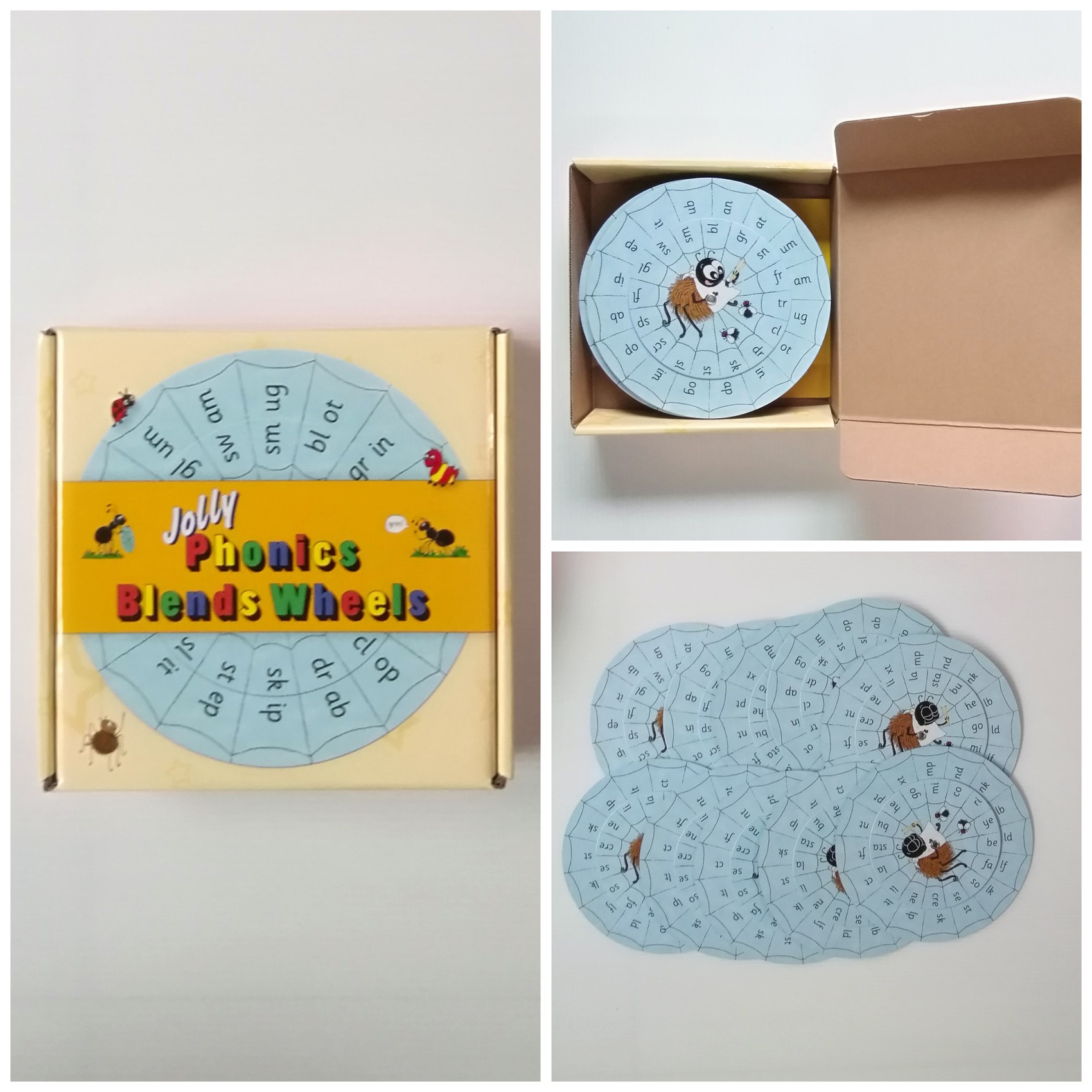 Jolly Phonics Blends Wheels (pack of 10 wheels)