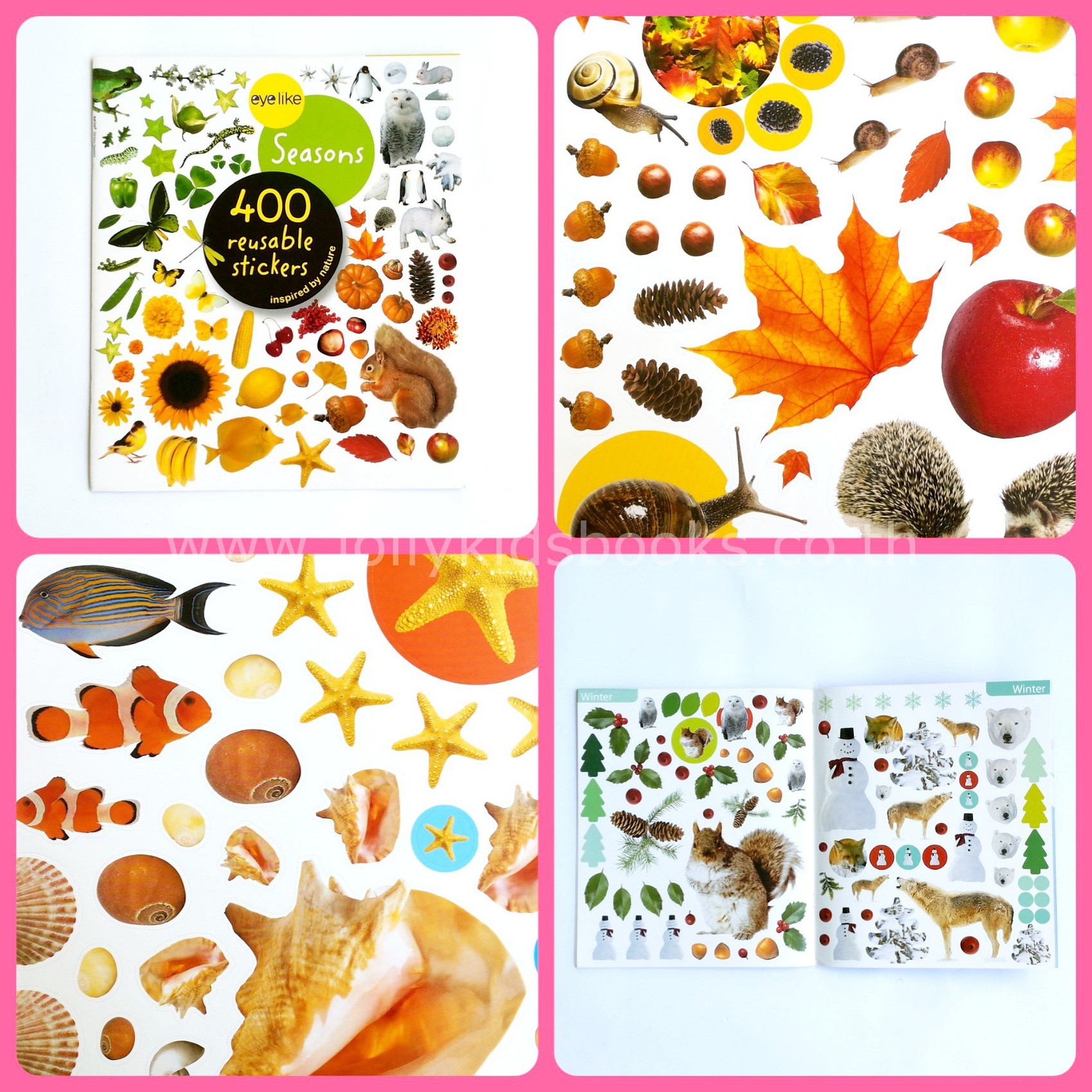 Eyelike Stickers: Seasons