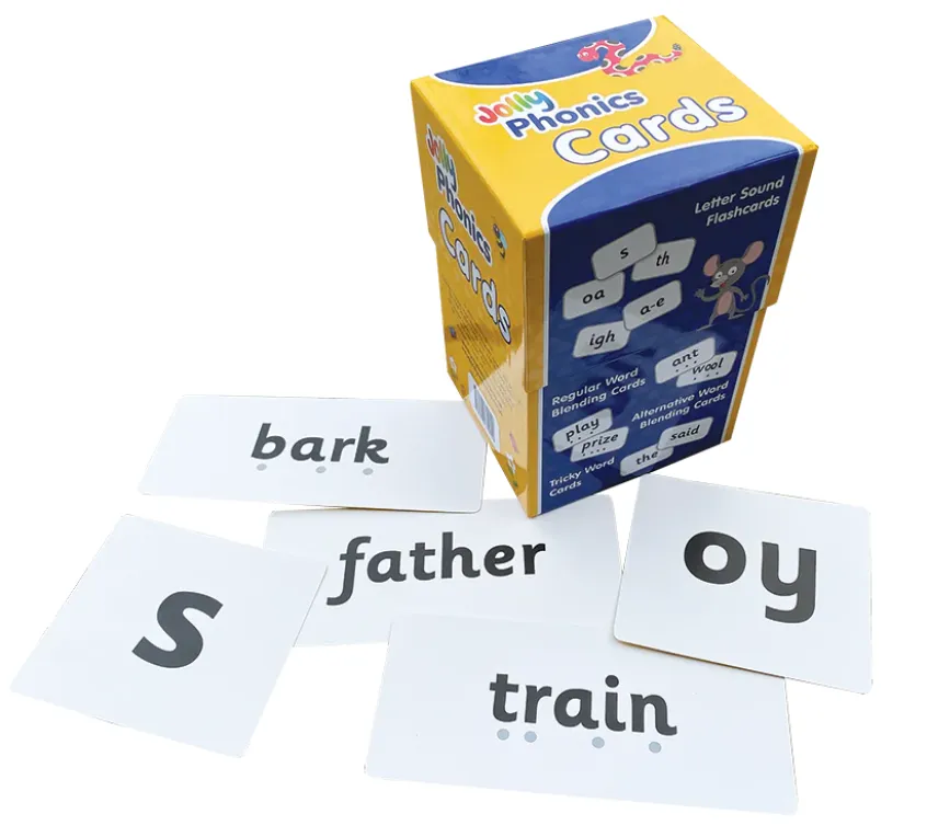Jolly Phonics Cards (4 sets)